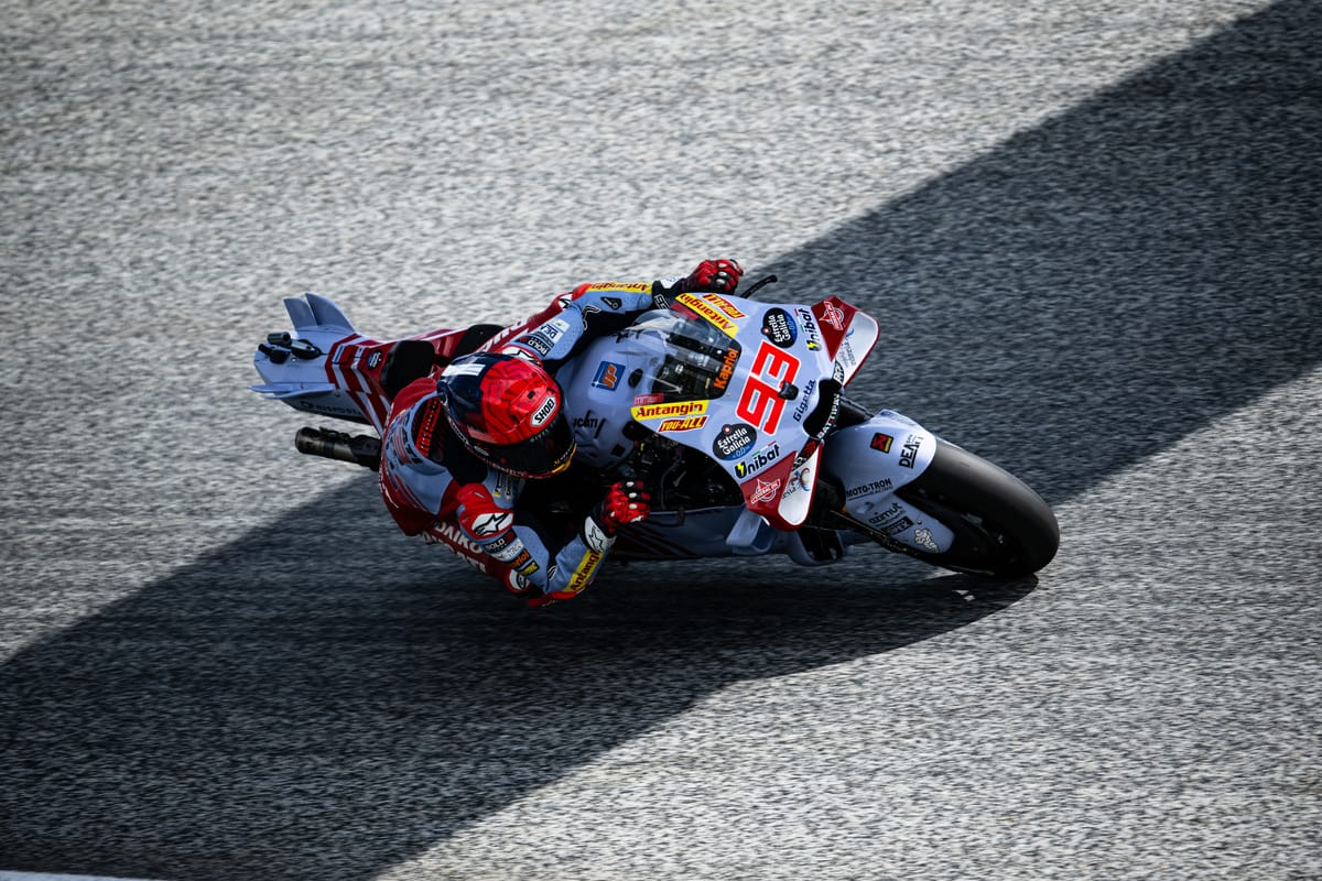 Valve cassée, device non-enclenché... Il est arrivé de tout à Marc Marquez à Spielberg