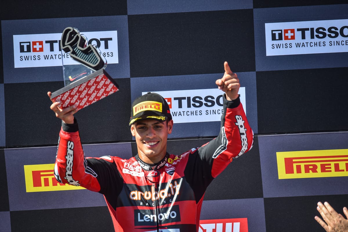 Rinaldi roulera au GMT94 Yamaha