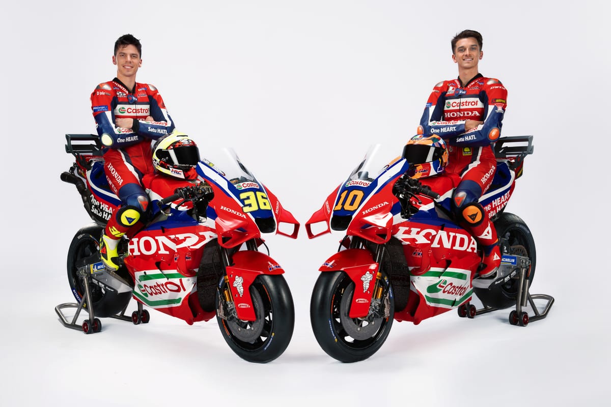 Et voici... Les nouvelles couleurs de la Honda officielle