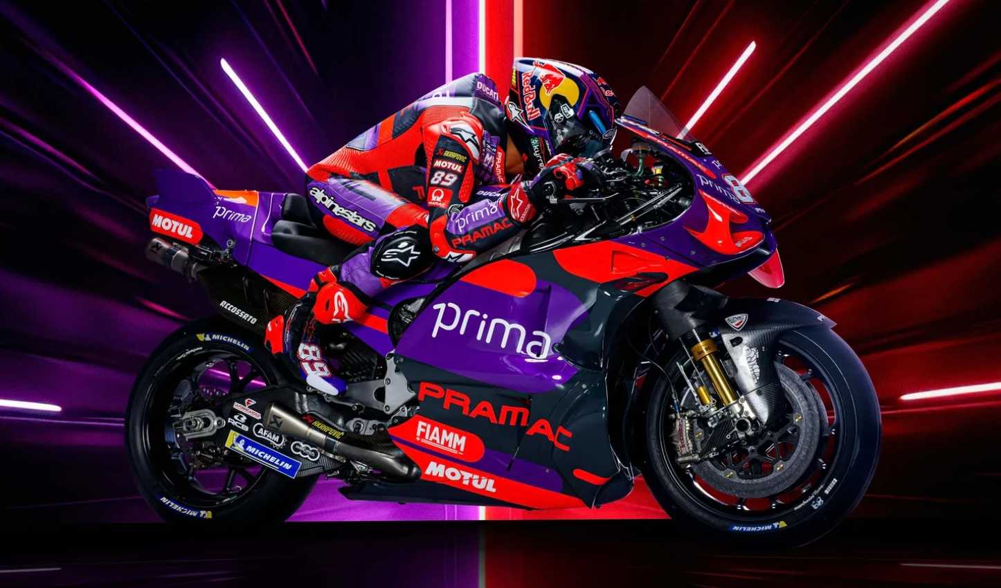 Photos 2024 : Nouvelles couleurs pour la Ducati Pramac
